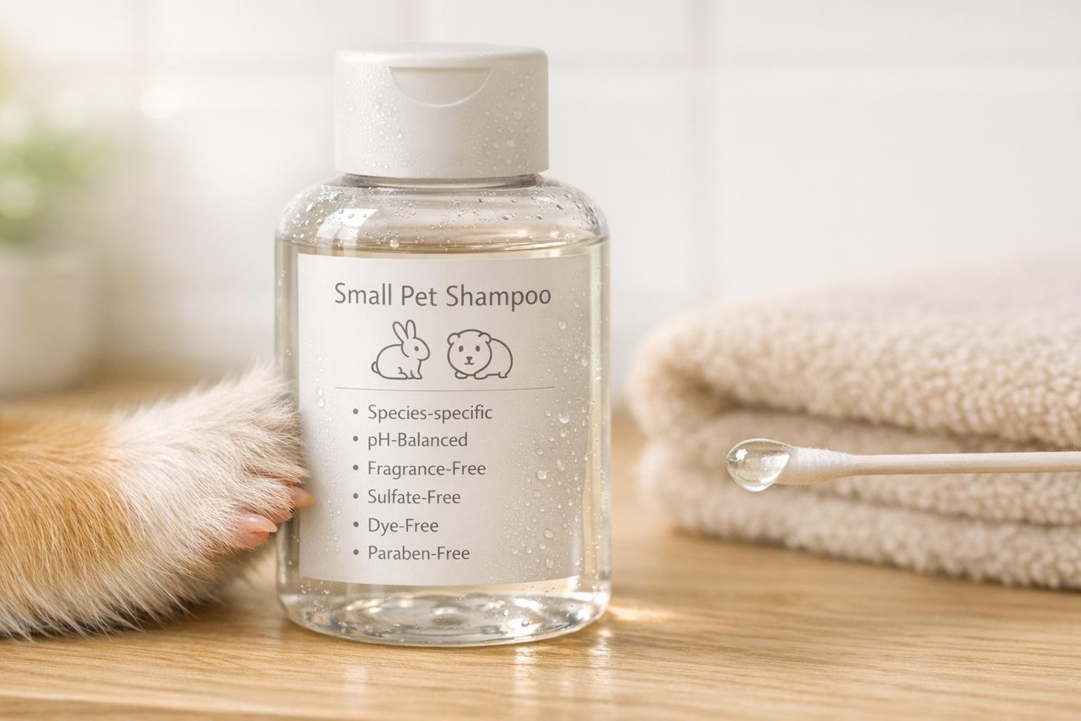 How to Choose Safe Shampoo for Small Pets - Little Pet Corner
